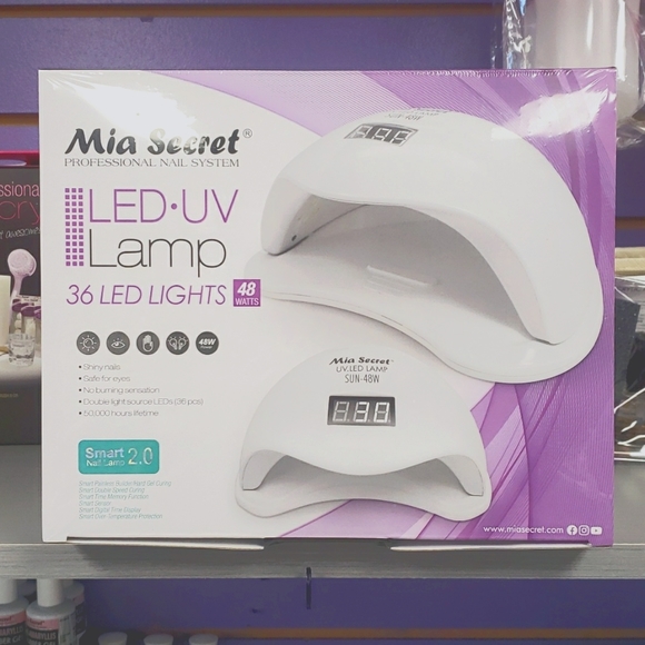 mia secret profesional nail system | Bath & Body | Leduv Lamp | Poshmark